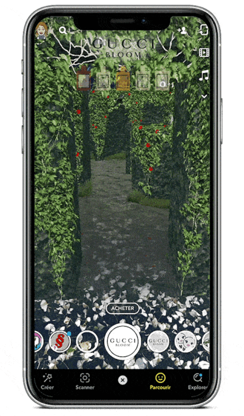 Using Augmented Reality in Social Media to Improve Engagement