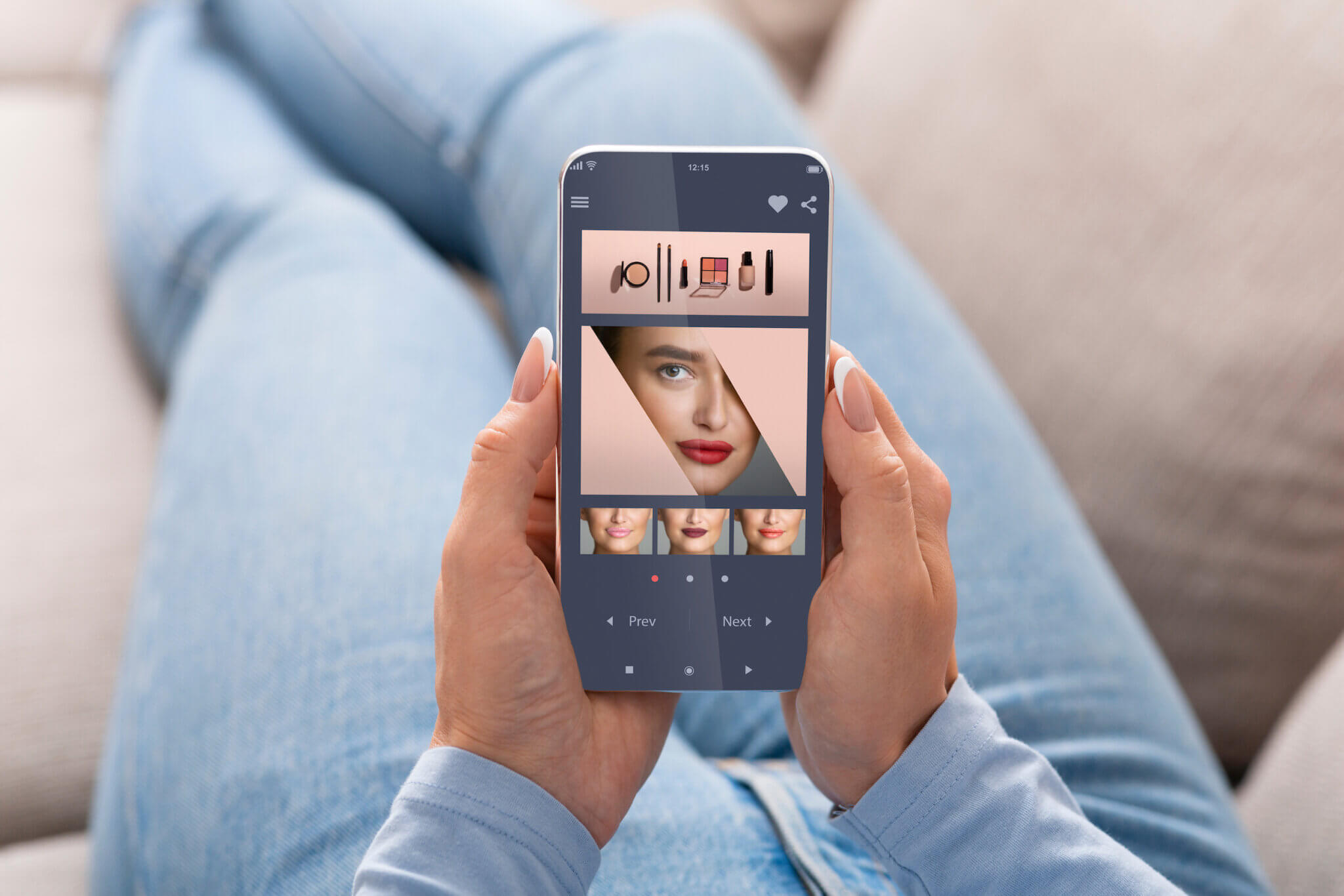 Using Augmented Reality in Social Media to Improve Engagement