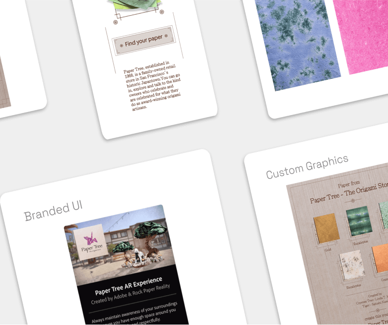 Immersive OOH experience with Adobe Aero's Geospatial Feature