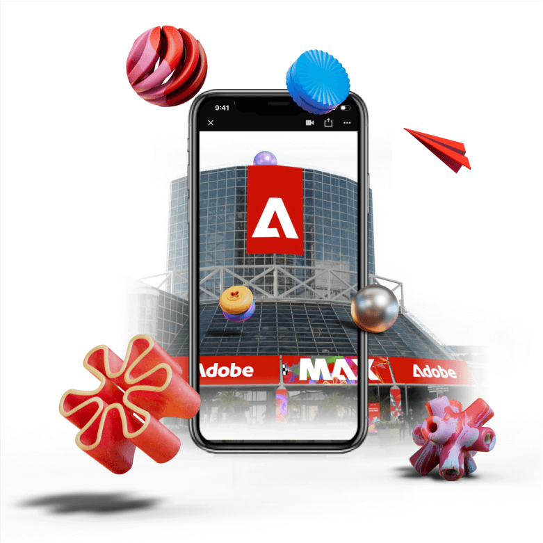 Immersive OOH experience with Adobe Aero's Geospatial Feature