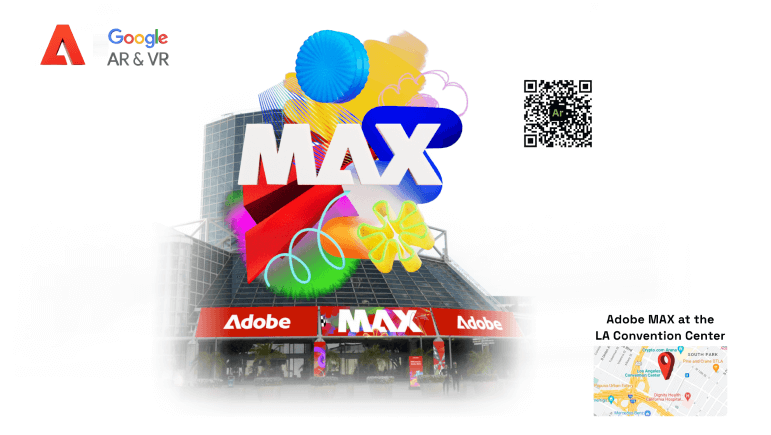 Immersive OOH experience with Adobe Aero's Geospatial Feature