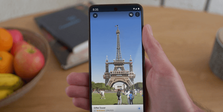 AR content launch in Google Maps for Google Arts and Culture