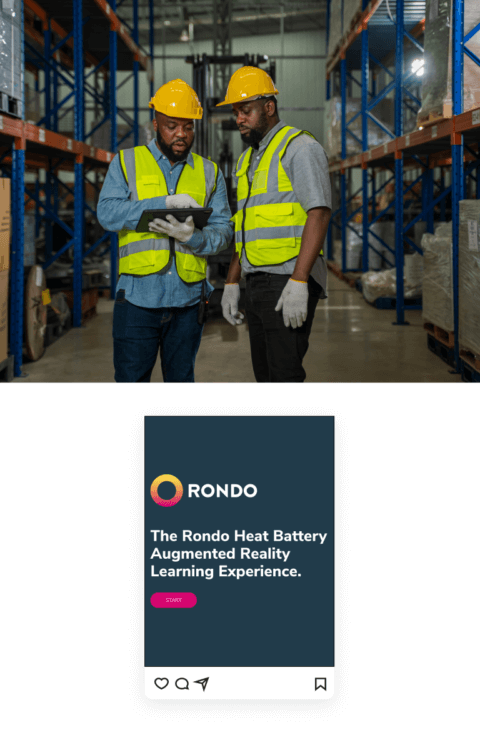 AR visualization tool demystifies Rondo Heat Battery