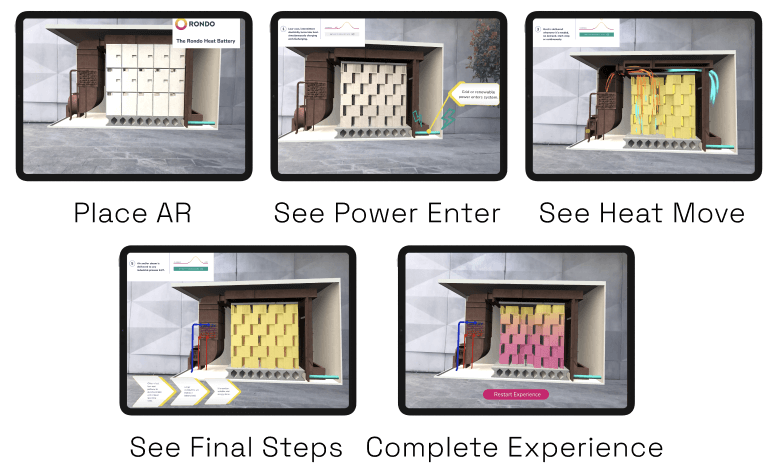 AR visualization tool demystifies Rondo Heat Battery