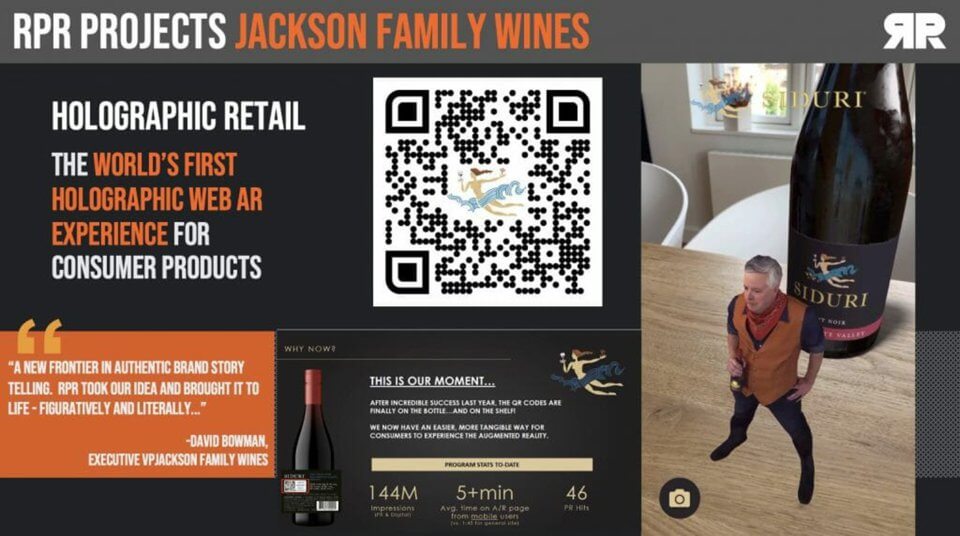 Examples Of Augmented Reality Using Web AR In The Beverage Industry ...